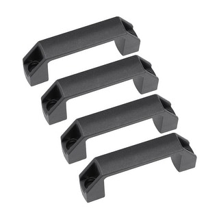 Plastic Pull Handles 87mm Hole Centers for Mechanical Equipment 4Pcs ...