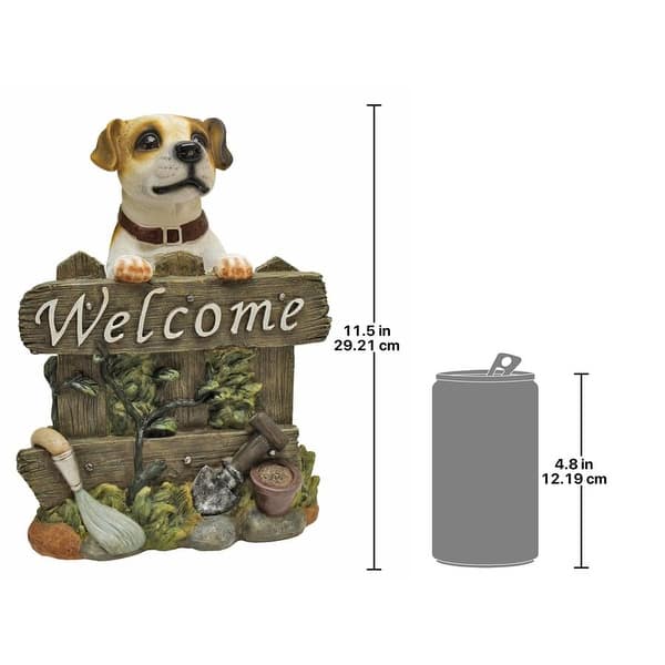 Design Toscano Jack Russell Dog Welcome Sign - Bed Bath & Beyond - 21345327