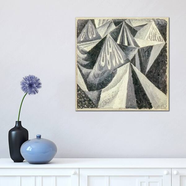 iCanvas "Cubo-Futurist Composition in Grey and White, 1916 " by ...