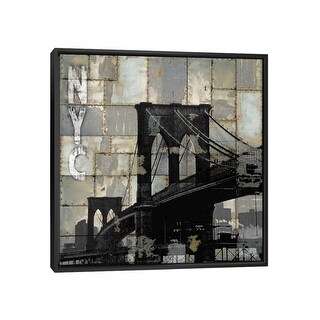iCanvas "NYC Industrial I" by Dylan Matthews Framed Canvas Print - Bed ...