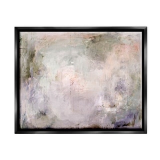 Stupell Pastel Abstract Composition Floater Canvas Wall Art by Hayley ...