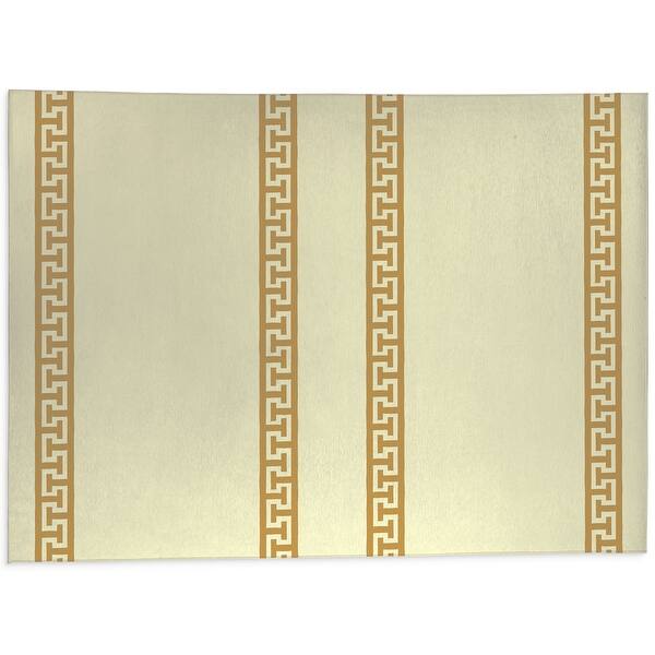 APHRODITE BORDER YELLOW Kitchen Mat By Becky Bailey - Bed Bath & Beyond ...