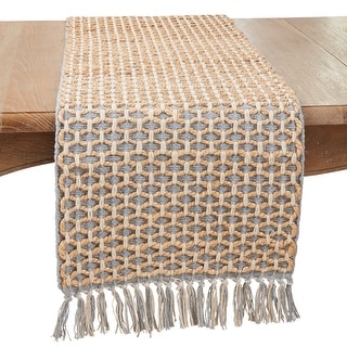 Handmade Woven Rope Table Runner - 16"x72" - Bed Bath & Beyond - 37966067