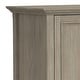 WYNDENHALL Halifax 72 inch Wide Solid Wood Transitional TV Stand - 72"w ...