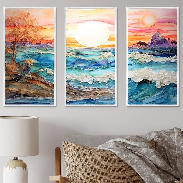 nautical framed artwork