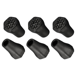 6Pcs Trekking Pole Tips Climbing Ski Cane Tip Protectors Replacement ...