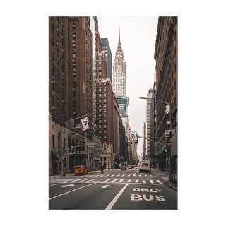 Midtown Manhattan New York Lexington Avenue City Art Print/Poster - Bed ...