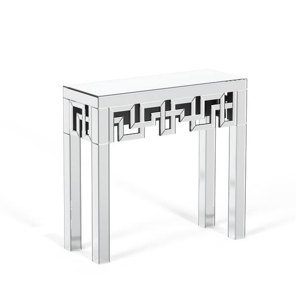 Modern Grecian Venetian Mirrored Console Table - On Sale - Bed Bath ...