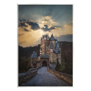 Stupell Eltz Castle Path Sun Rays Photography Wall Plaque Art by Martin ...