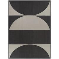 Francesco Modern Geometric Checkered Indoor/Outdoor Area Rug - On Sale ...