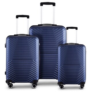 Luxurious Luggage Horizontal Texture Finish, Travel Luggage Sets ...