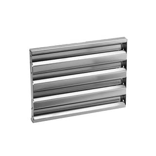 Trade-Wind 12" x 14" Stainless Steel Baffle Filter for Outdoor Range ...