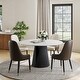 Modern Round White Dining Table 51 inch - 51.18 - On Sale - Bed Bath ...