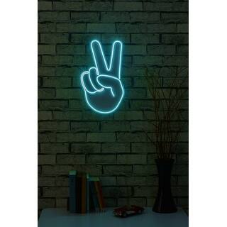 17.3" Novelty Victory Led Neon Sign Wall Décor - Bed Bath & Beyond ...
