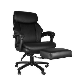 PU Leather Office Chair, Modern Executive Upholstered Office Chair with ...