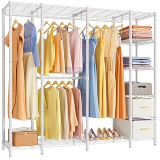 Garment Rack Clothing Rack for Hanging Clothes Rack with Wire ...