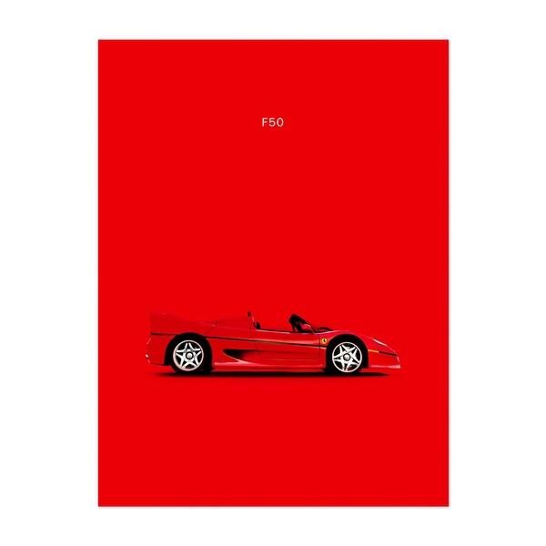 Munich Germany Ferrari F50 Digital Cars Art Print/Poster - Bed Bath ...