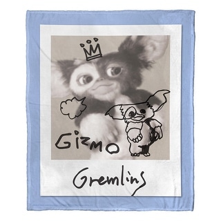 Warner Brothers Gremlins Signed By Gizmo Silk Touch Throw Blanket - Bed ...
