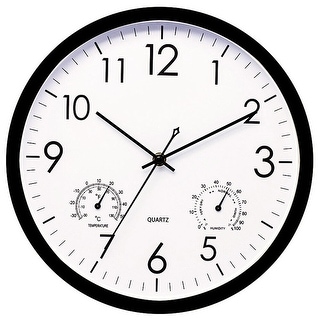 12 Inch Modern Battery Wall Clock - Bed Bath & Beyond - 40365421