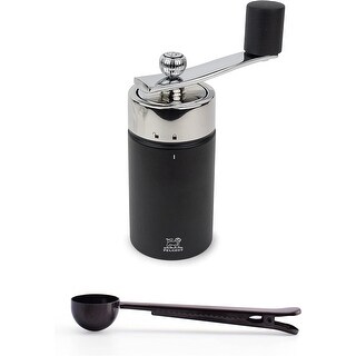 Peugeot 39639 Isen Nutmeg Mill, Wood, Black 15cm/5.9in - With Stainless ...