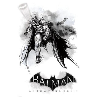 York Wallcoverings RMK2704TB Batman Arkham Knight Darkness Wall Graphix ...