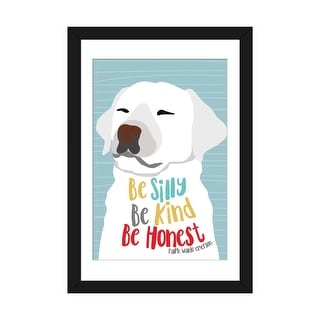 iCanvas "Be Silly, Kind And Honest" by Ginger Oliphant - Bed Bath ...