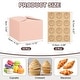 15 Pcs Cake Boxes, 4.7x4.7x3.5 Inch Square Bakery Boxes Cupcake Cake ...
