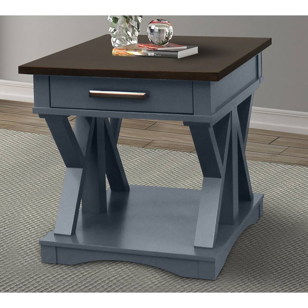 Q-Max Custom Painted Finish Classic Design Character End Table ...
