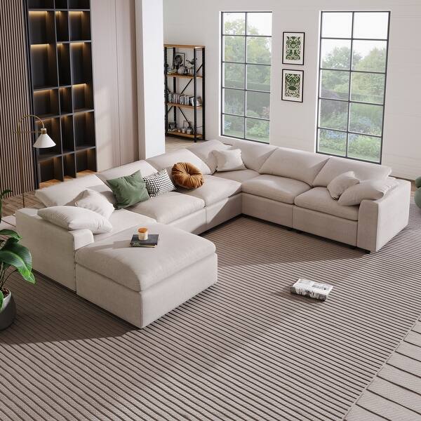 small sectional couch beige