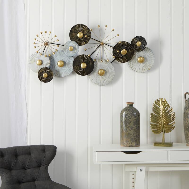3.5' x 2' Urban Layered Metal Wall Art Decor - 24 - Overstock - 33827336