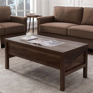 Solid Wood Lift Top Coffee Table - Bed Bath & Beyond - 39491005