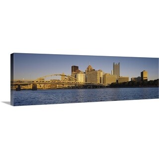 "Pittsburgh PA" Canvas Wall Art - Bed Bath & Beyond - 16860916