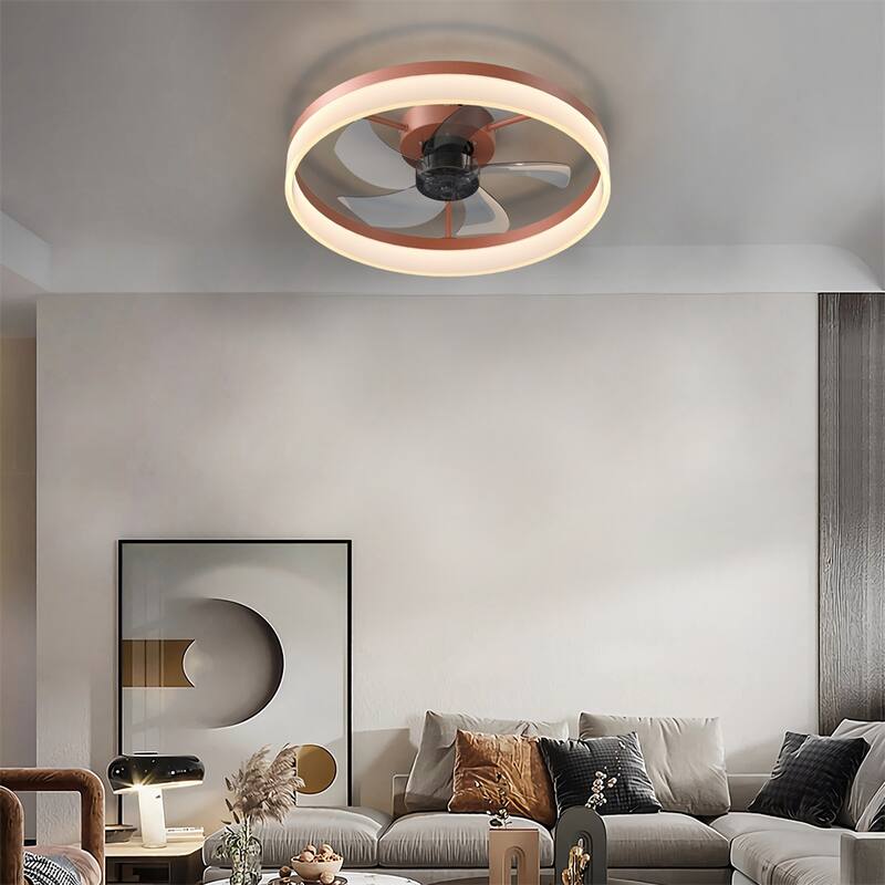 Ceiling Fans with Lights Dimmable LED Embedded - N/A - Bed Bath ...