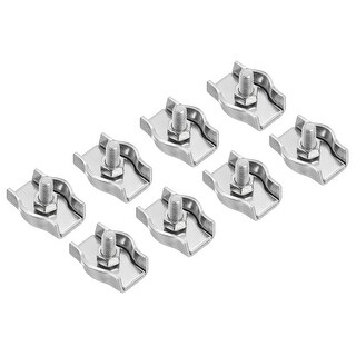 Simplex Bolt Wire Rope Clip, 304 Stainless Steel Simplex Single Bolt ...