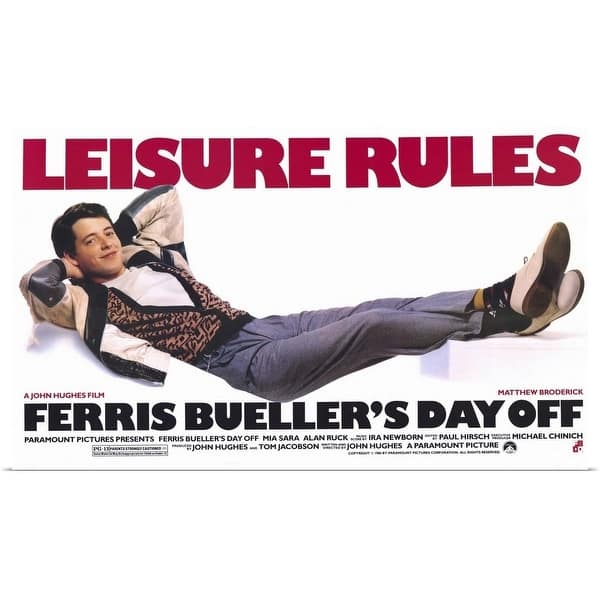 ferris bueller poster