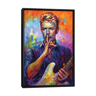 iCanvas "Bowie II" by Leon Devenice Framed Canvas Print - Bed Bath ...