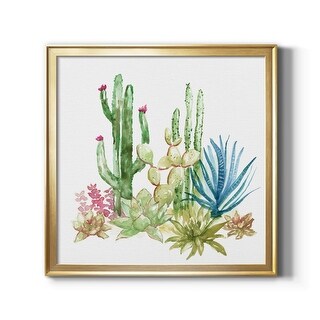 Cactus Vignette I-Premium Framed Canvas - Ready to Hang - Bed Bath ...