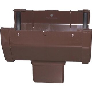 Genova Products Brn Drop Outlet Gutter RB104 Unit: EACH - Bed Bath ...
