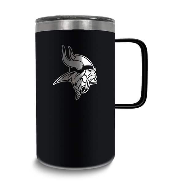 NFL Minnesota Vikings Stainless Steel 18 Oz. Hustle Mug with Lid - Bed ...