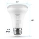 Luxrite BR20 LED Light Bulb 7W 5CCT Dimmable 550LM Flood Light Bulb UL ...