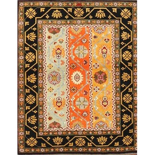 Ahgly Company Machine Washable Contemporary Metallic Gold Area Rugs ...