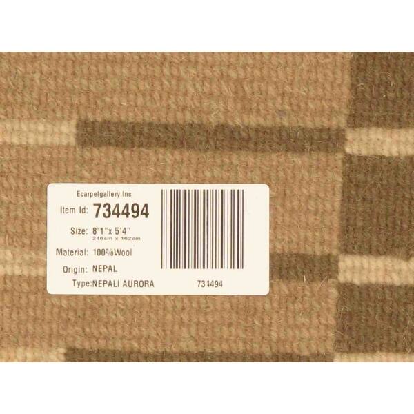 ECARPETGALLERY Hand-knotted Aurora Beige, Cream Wool Rug - Bed Bath ...