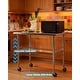 Heavy Duty Stainless Steel Work Table, with Wheels and Adjustable ...
