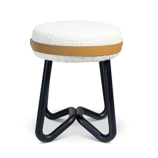 Modern Brazilian - Loop - Upholstered Stool - Bed Bath & Beyond - 39379059