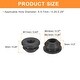 Plugs, Rubber Round Snap in Locking Hole Plug, Hole Stoppers for Metal ...