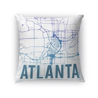 Kavka Designs blue/ purple/ white atlanta purple sunset front accent ...