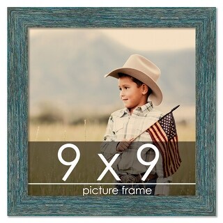 9x9 Distressed/Aged Color Wood Picture Square Frame - Picture Frame ...