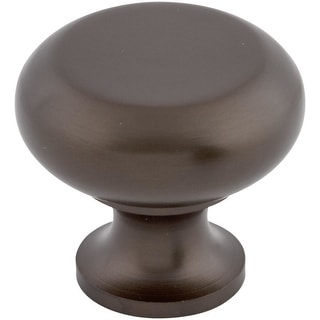 Top Knobs Flat 1-1/4 Inch Mushroom Cabinet Knob from the Oil Rubbed - Bed Bath & Beyond - 13185009