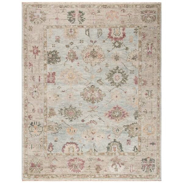 SAFAVIEH Hand-Knotted Samarkand Olivette Traditional Wool Rug - On Sale ...