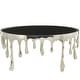Aluminum Metal Accent, Console, and Coffee Table Collection with Drip ...